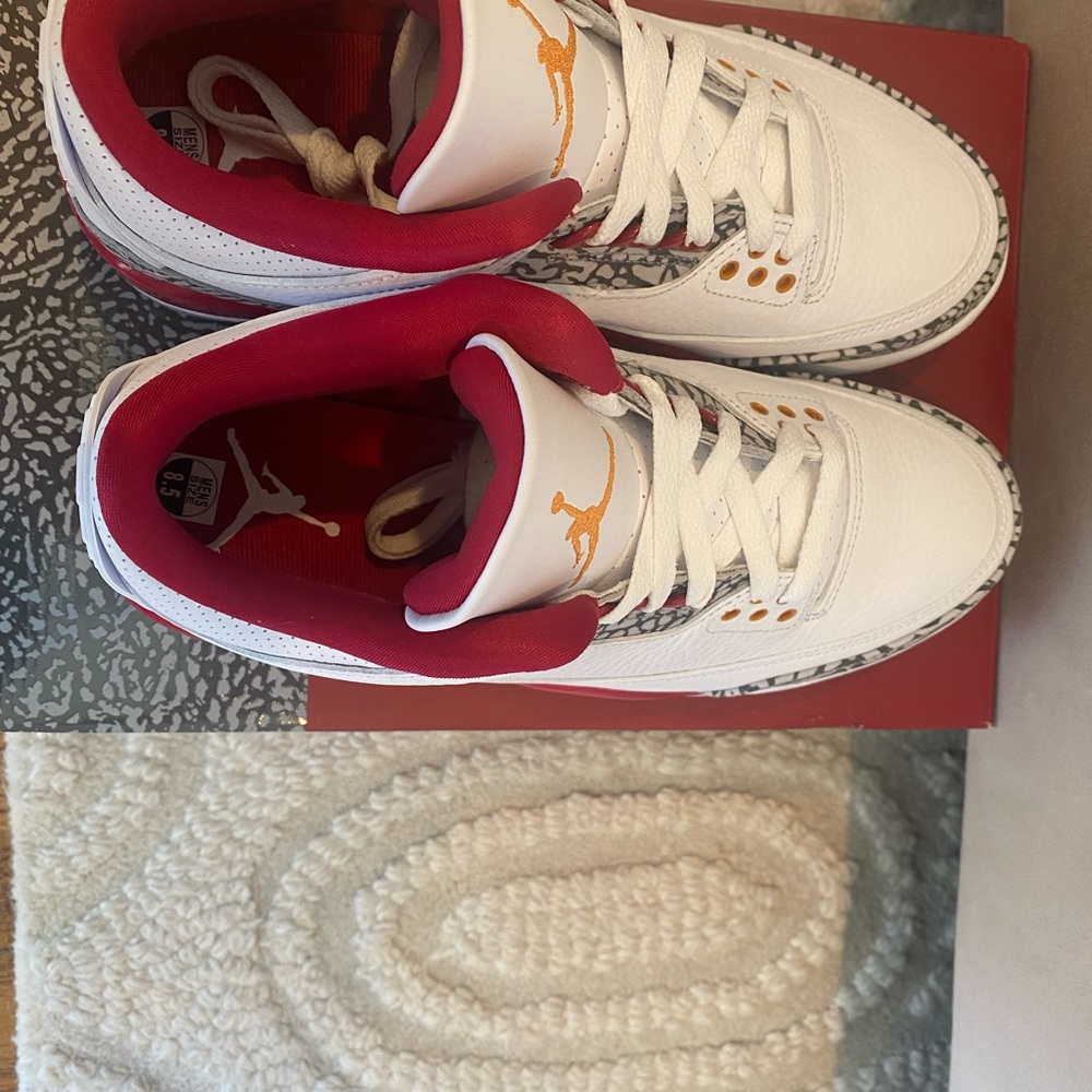 Air Jordan 3 Cardinal Red - Gem
